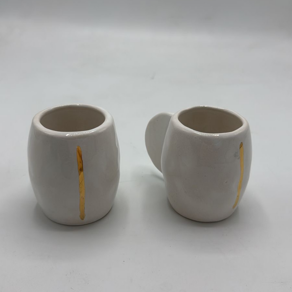 "Curvy" Espresso Cups- set of 2 – Edible Edges